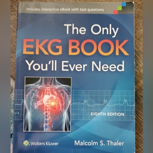 Other | The Only Ekg Book Youll Ever Need | Poshmark